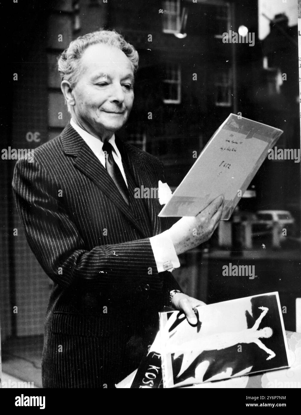 The Russian born scene and costume designer Erte real name Romain de ...