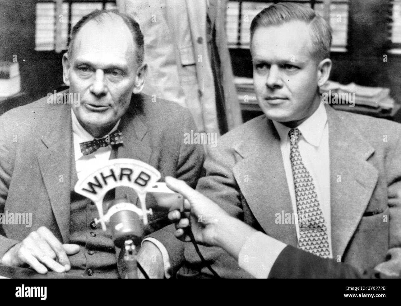 Dr John F Enders of Harvard Medical School and Doctor Thomas H Weller ...