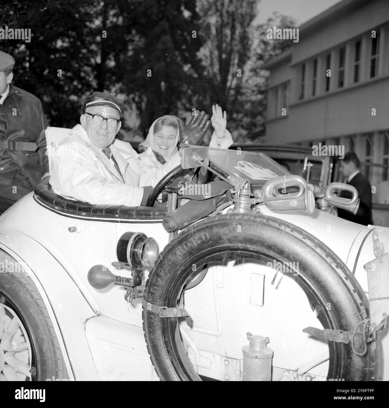 Paris France. London jewellers Tom Lightfoot and his wife are pictured ...