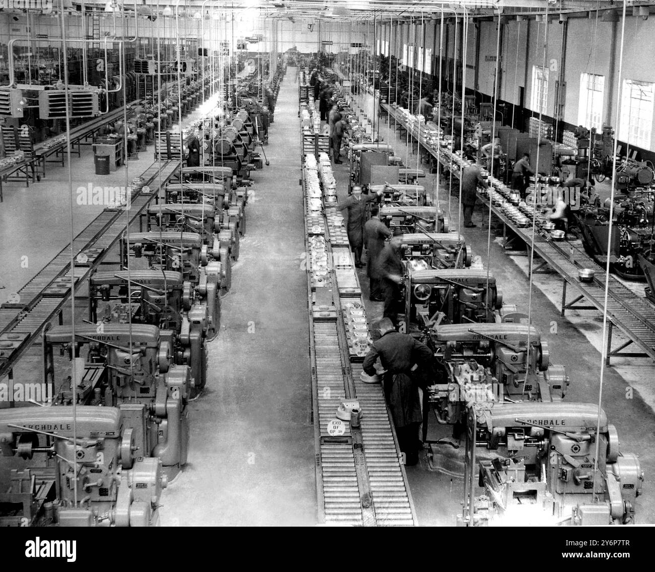 Shadow factories produce aero engines for RAF expansion.The assembly ...