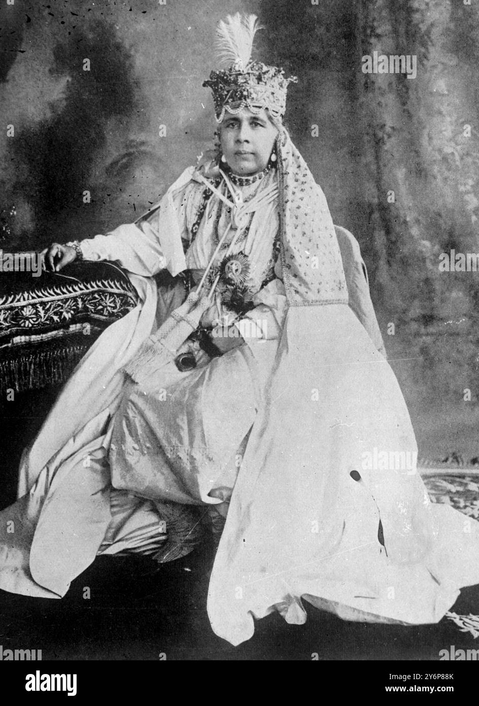 The Begum of Bhopal, who has been appointed Chancellor of the Moslem ...