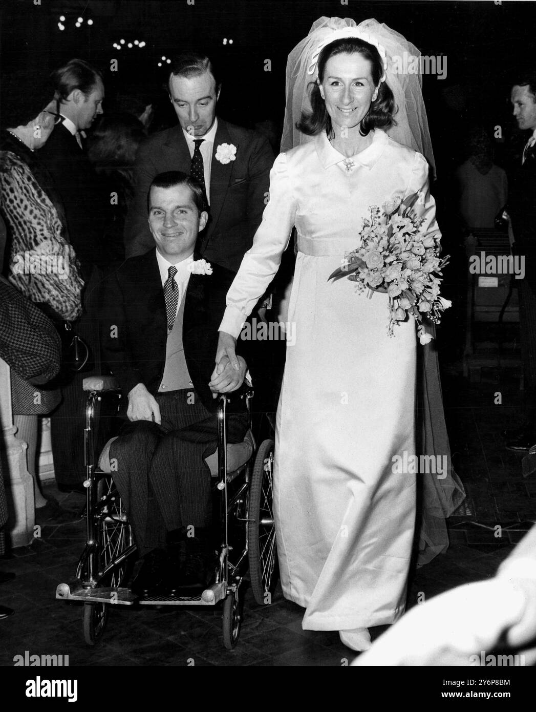 The Earl of Dunraven, who has been a polio victim since his early teens ...