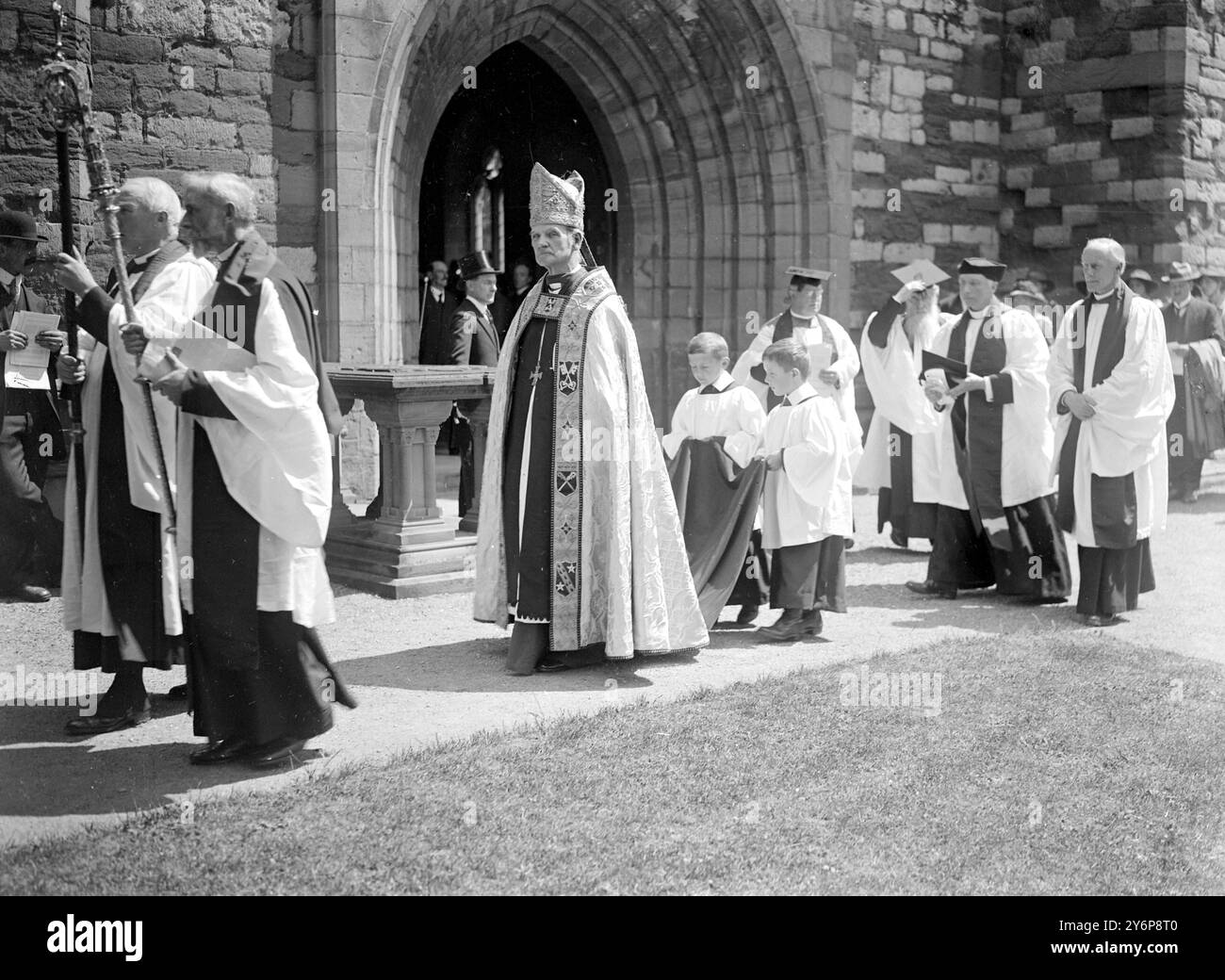 Enthronement of the First Archbishop of Wales. The Enthronement and ...
