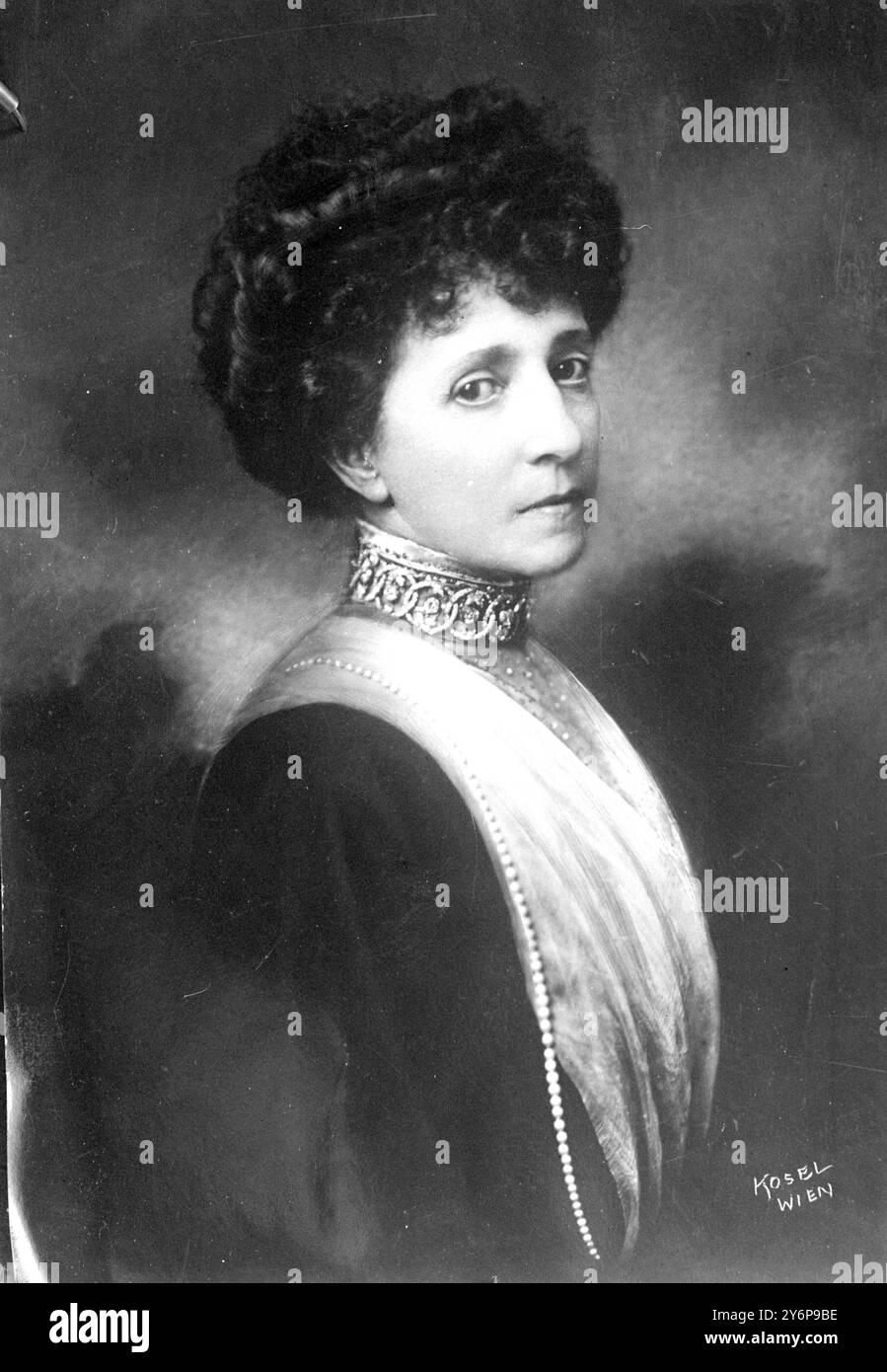 Archduchess Marie Theresia. Austria 1914 Stock Photo - Alamy