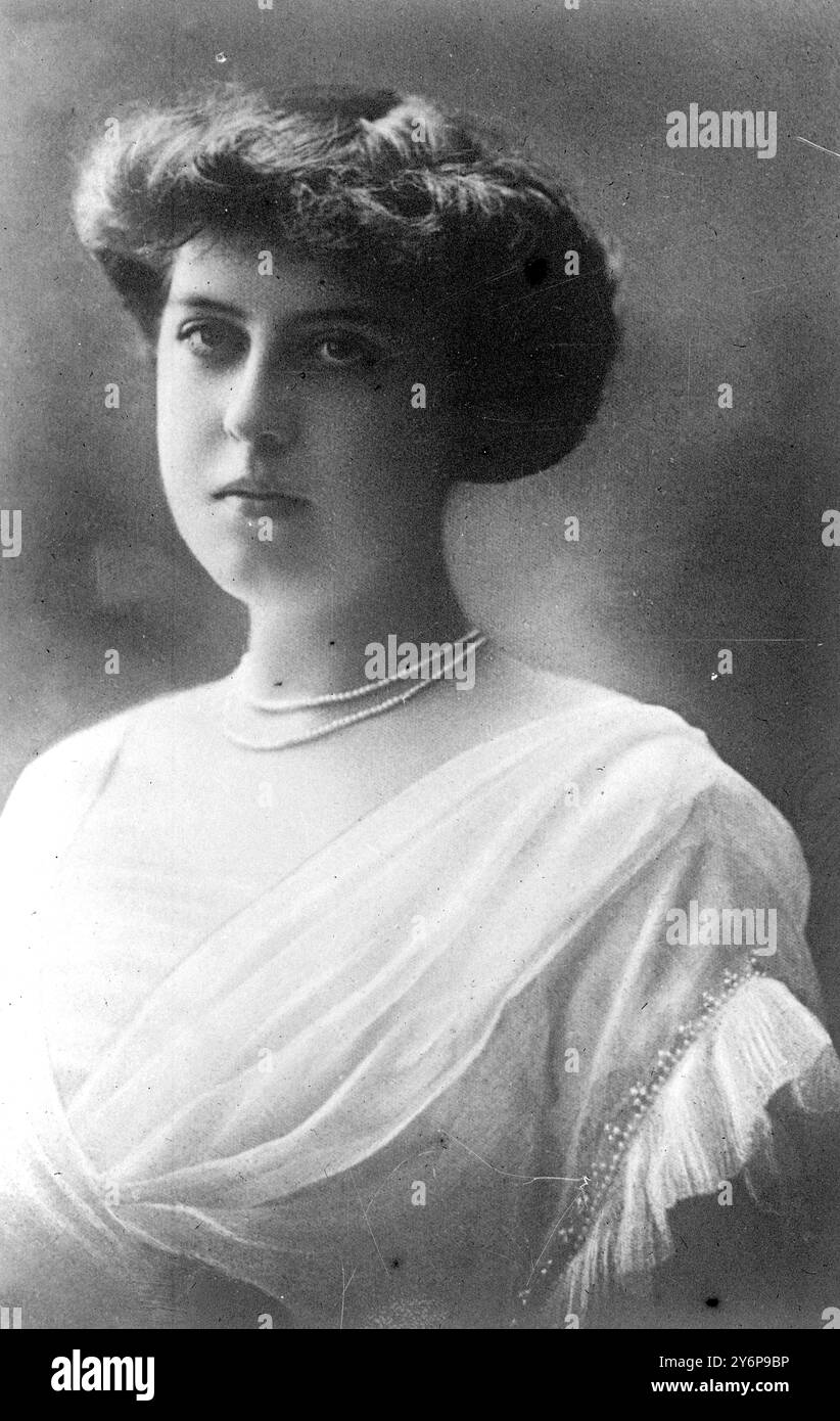Princess Marie Louise of bourbon Orleans. A niece of the King of the ...