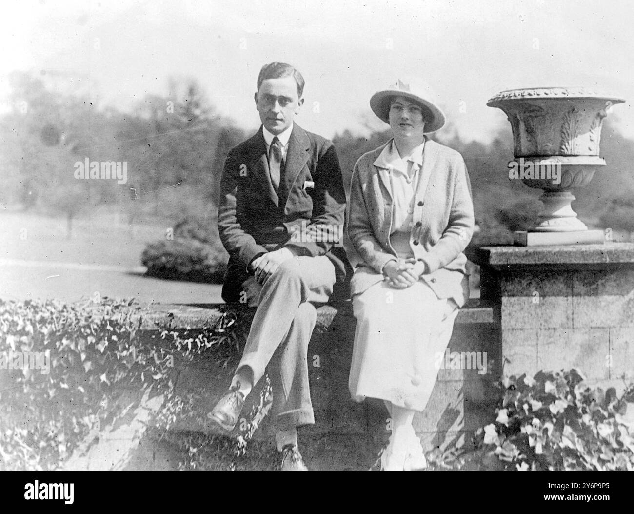 The Marquess of Milford Haven and his wife. Prince George of Battenberg ...