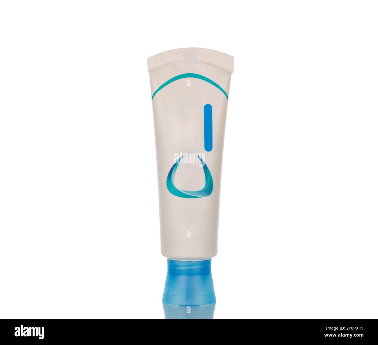 One tube of toothpaste, macro, isolated on white background Stock Photo ...