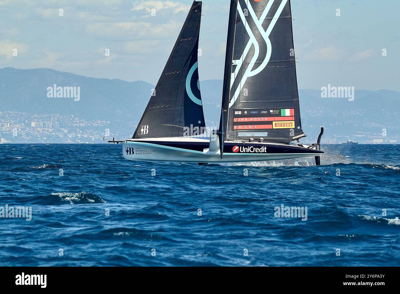 Marco gradoni skipper guido gallinaro skipper gianluigi gi hi-res stock ...