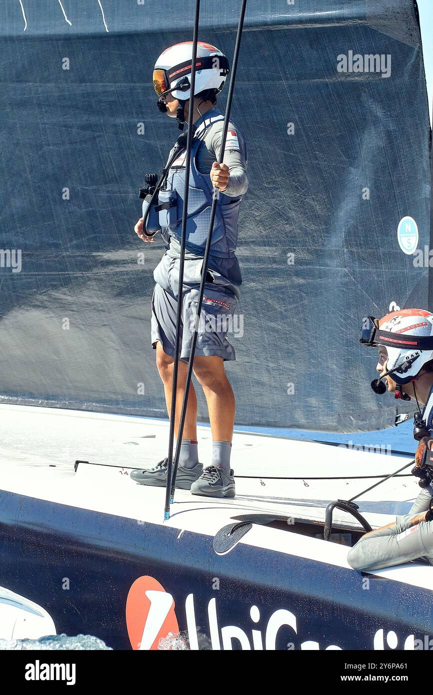 Marco gradoni skipper guido gallinaro skipper gianluigi gi hi-res stock ...