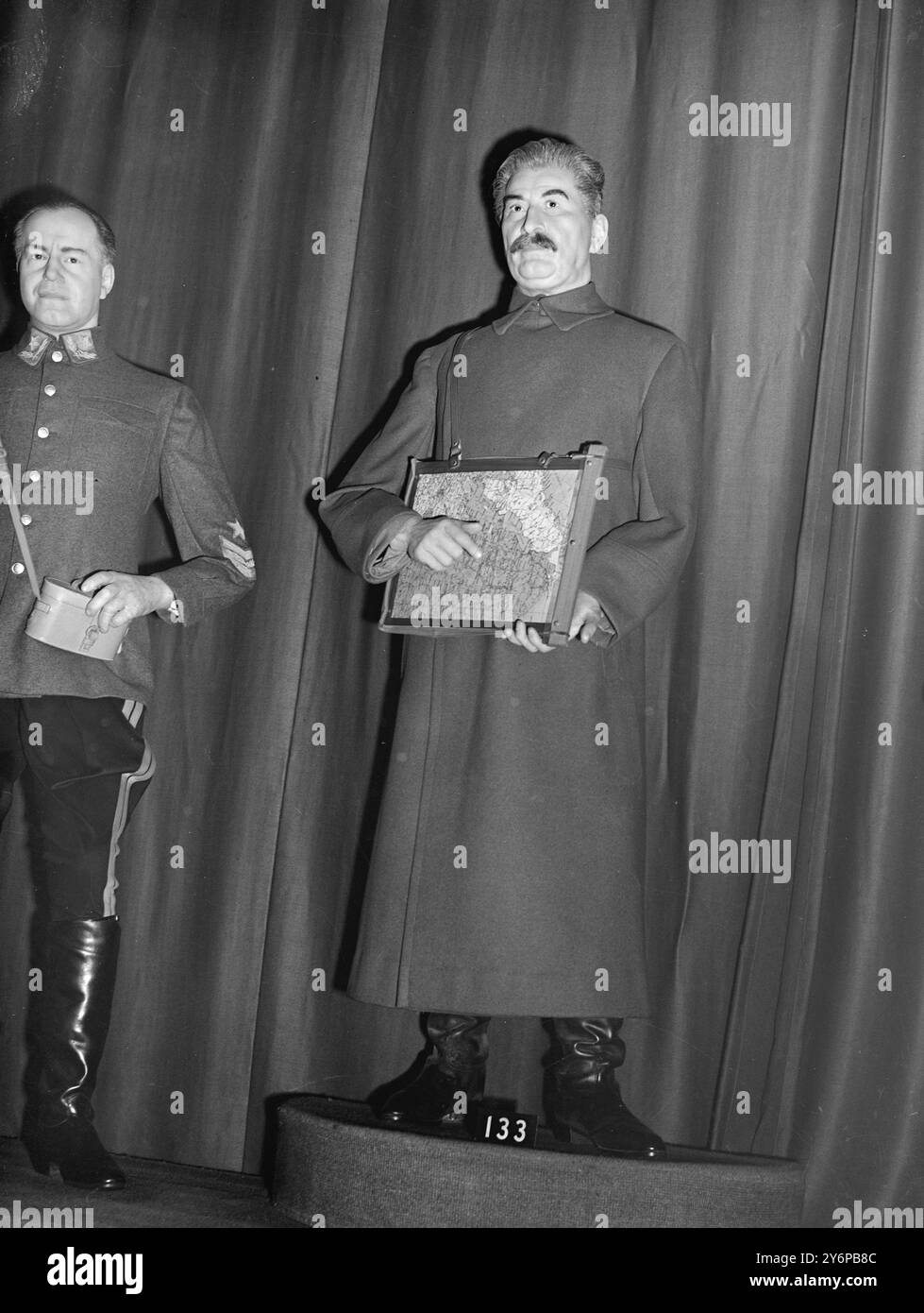 STALIN IN TUSSAUD'S The figure of Marshal JOSEF STALIN in Madame ...