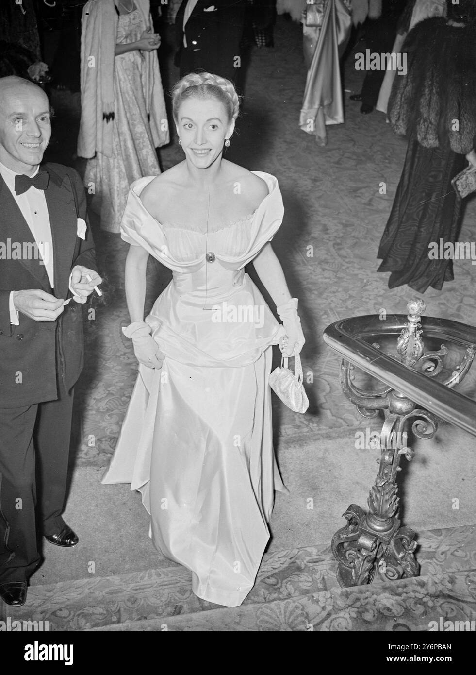 Full skirted gown Black and White Stock Photos & Images - Alamy