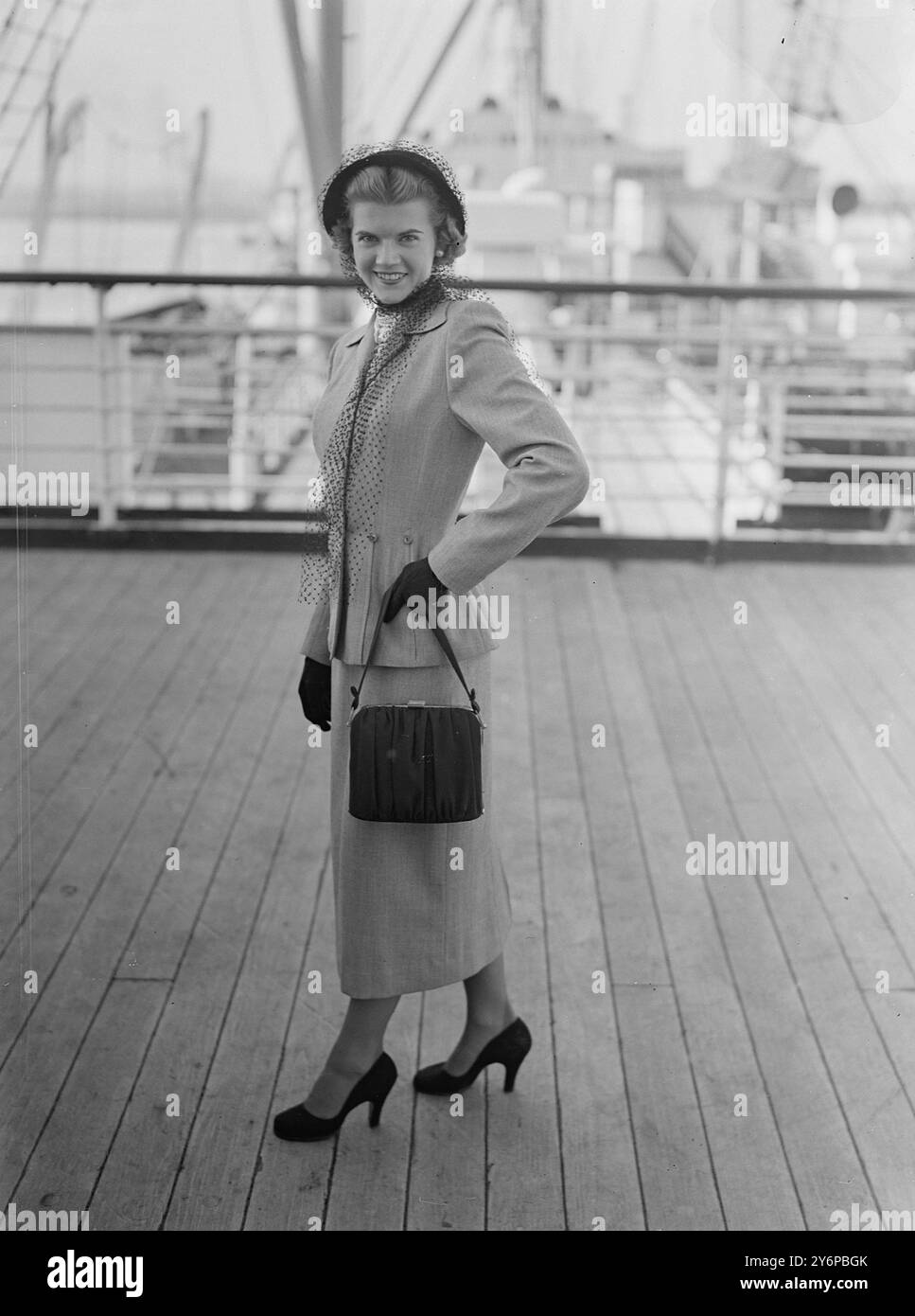 SKATERS HOLIDAY In India from holiday is Miss Barbara Fraser, pictured ...