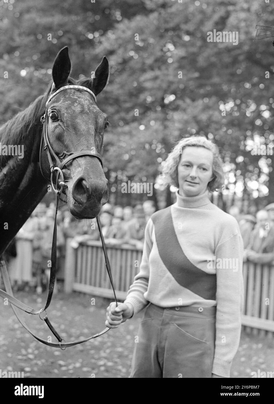 Miss Sybil Lambton . October 13 1949 Stock Photo - Alamy