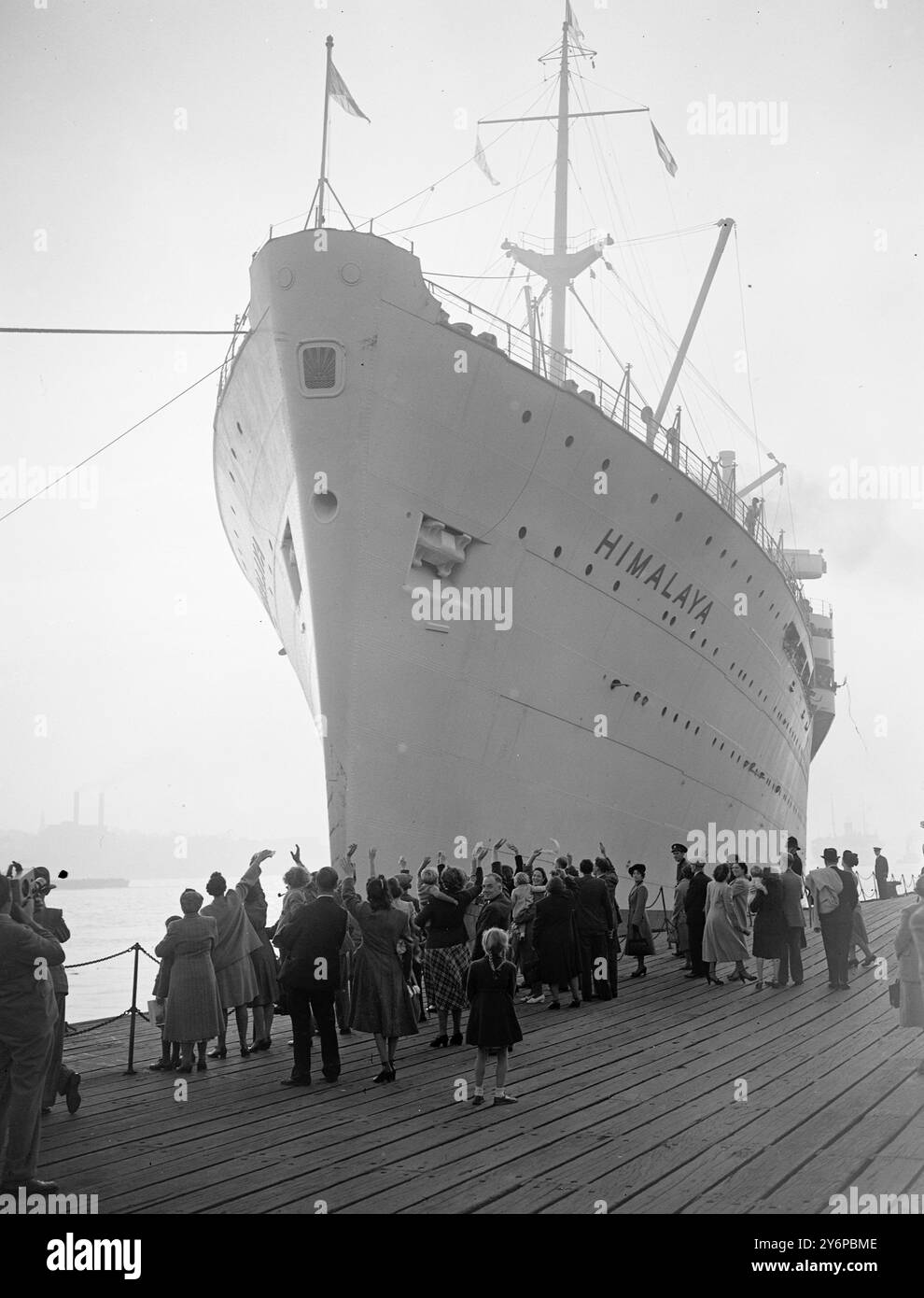 HIMALAYAN HEIGHTS . ' HIMALAYA ' , at 28,000 tons gross the largest and ...