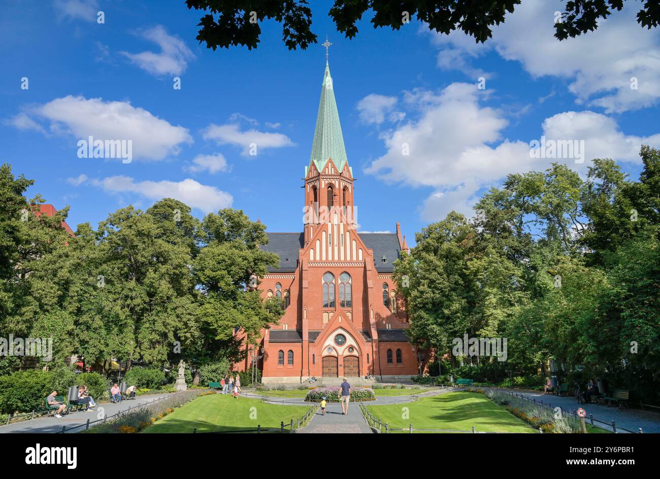 St. Ludwig Kirche, Ludwigkirchplatz, Wilmersdorf, Charlottenburg ...