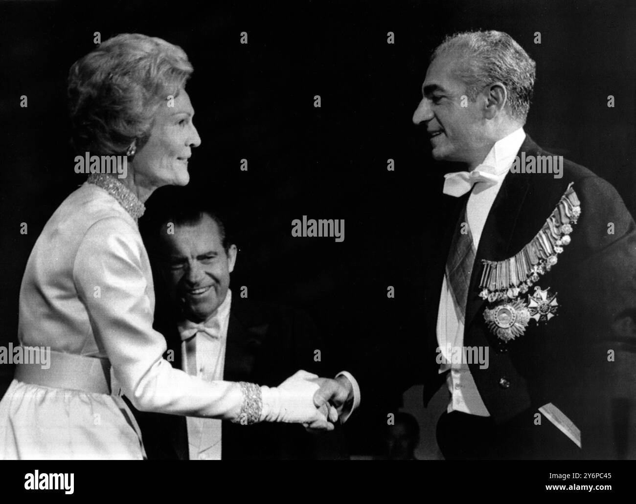 Washington : America's First Lady meets the Shah of Iran on hiis ...