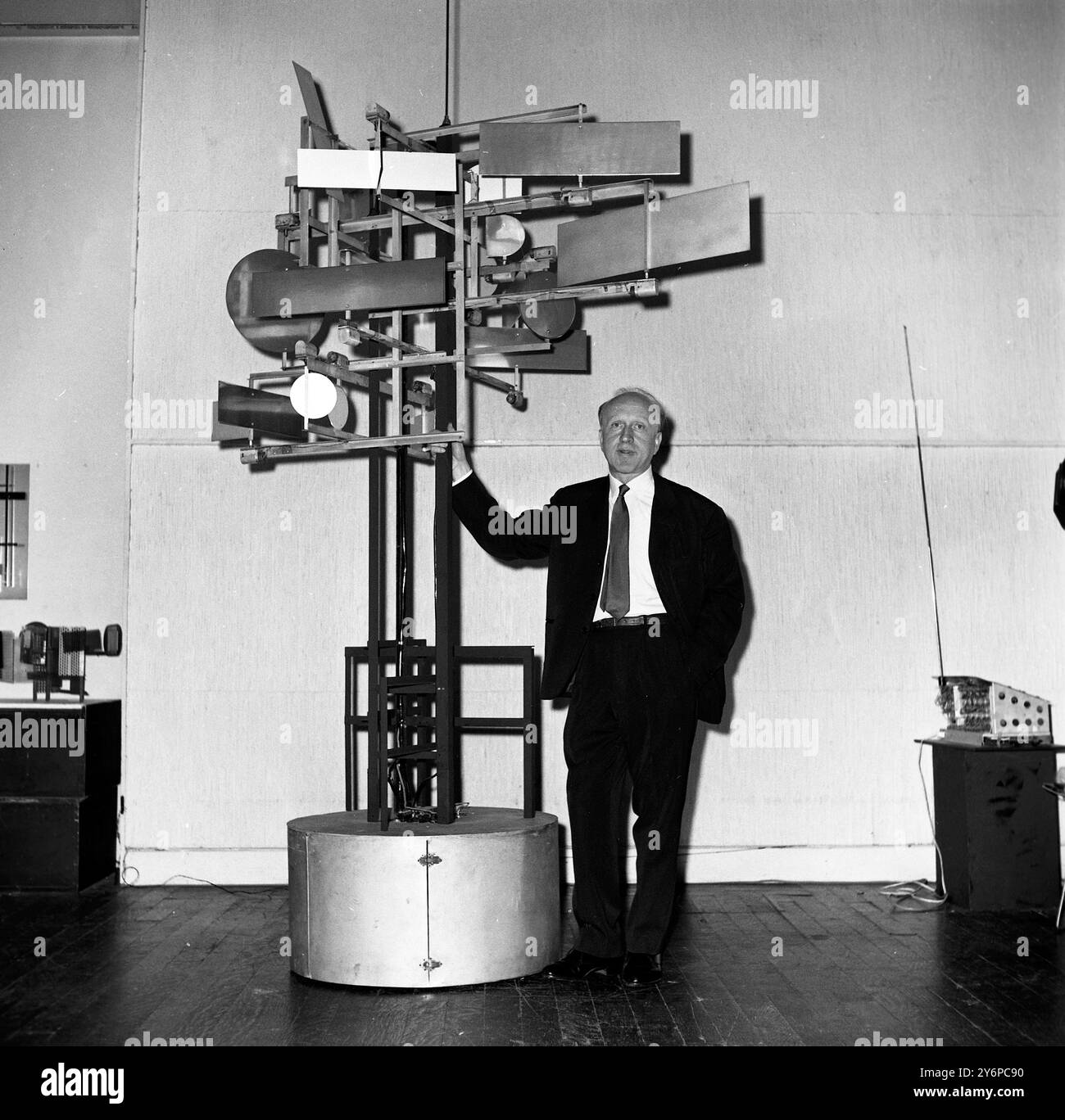 This machanical " mobiles " spatio-dynamic sculpture was one of the ...