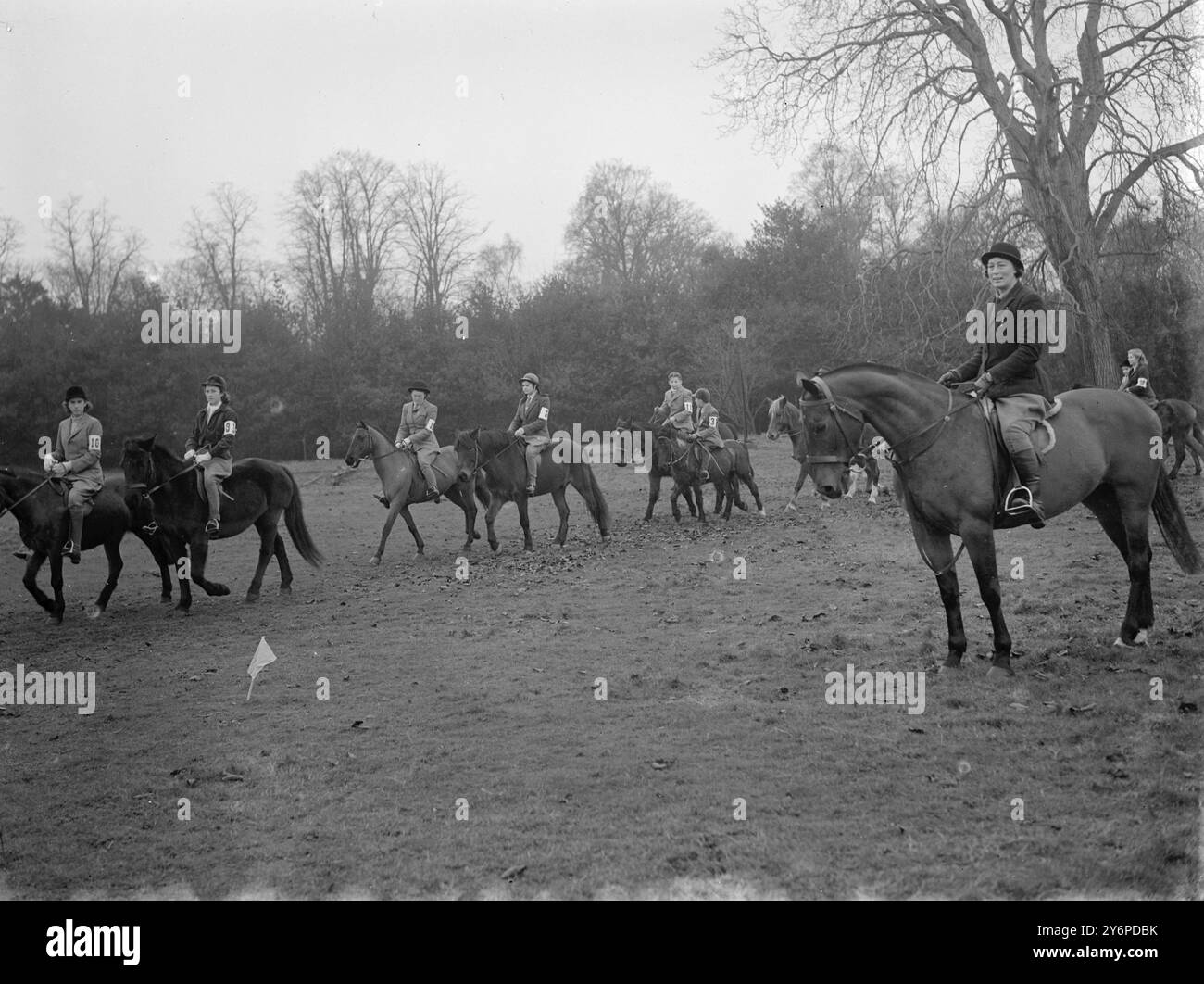 N.W. Kent Pony Club . 1 January 1947 Stock Photo - Alamy