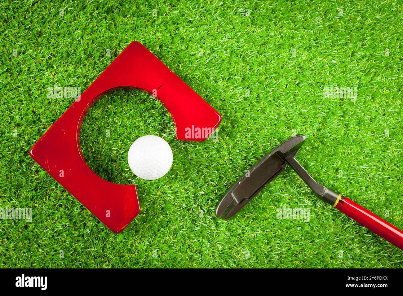Mini golf equipment Stock Photo - Alamy