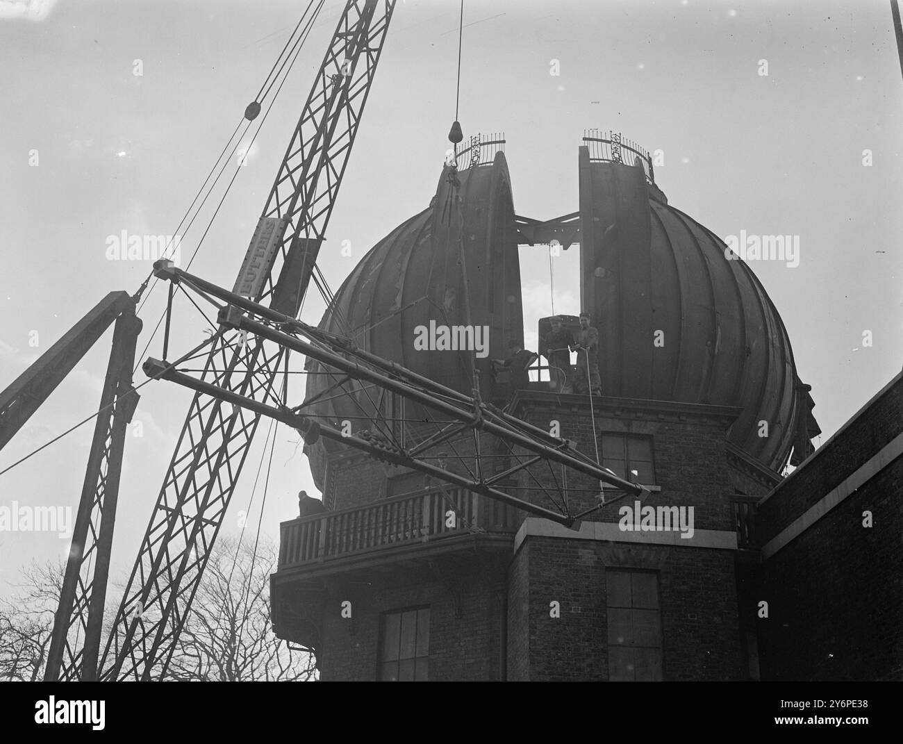 Greenwich Royal Observatory . 1 January 1947 Stock Photo - Alamy