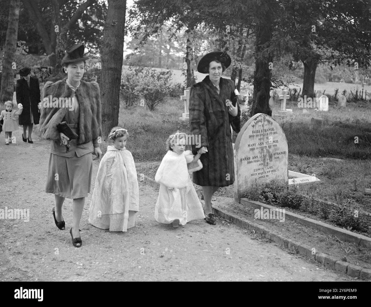 Harber Wedding . 15 October 1947 Stock Photo - Alamy