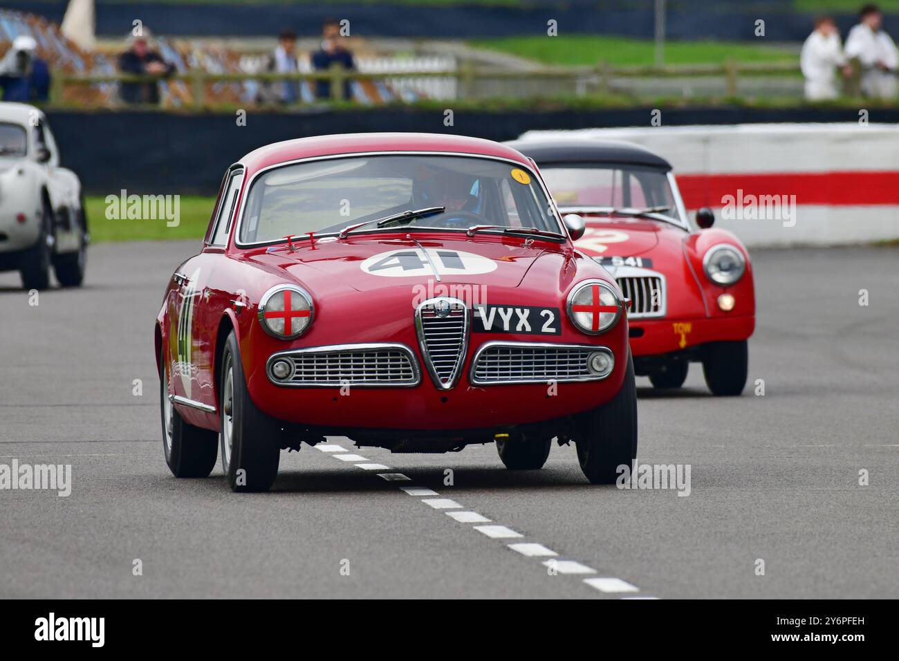 Andrew Lawley, Alfa Romeo Giulietta Sprint Veloce lightweight ...