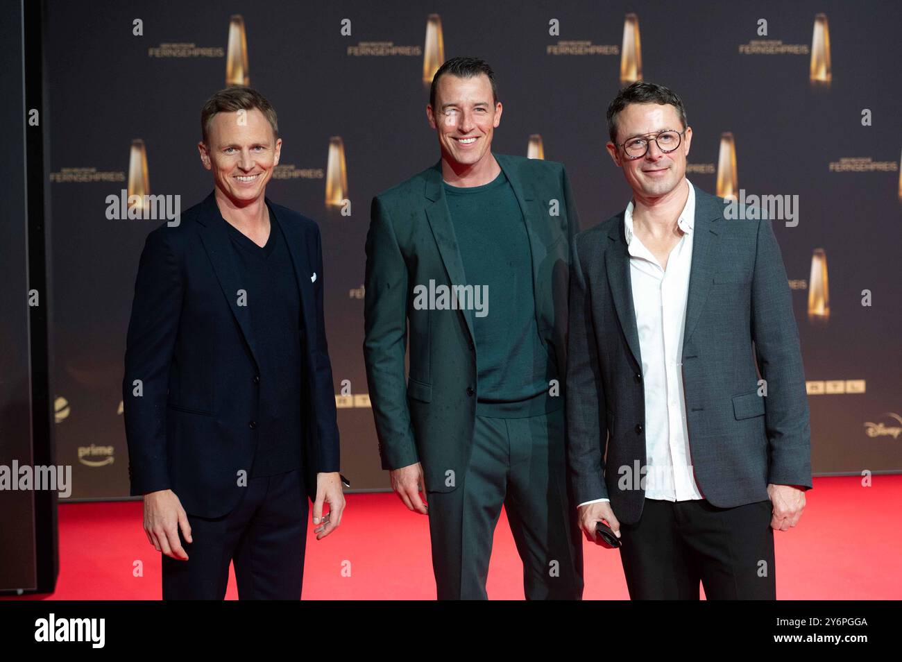 v.l. Jochen Breyer, Dominik Klein and Alexander Bommes, Moderatoren ...