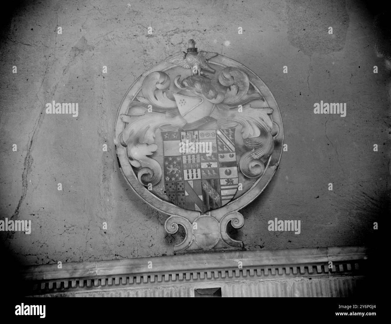 Bletsoe Church . Lord St .John . 21 June 1947 Stock Photo - Alamy