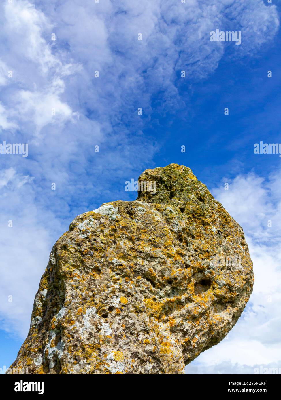 The King Stone, a monolith that was constructed in the Late Neolithic ...