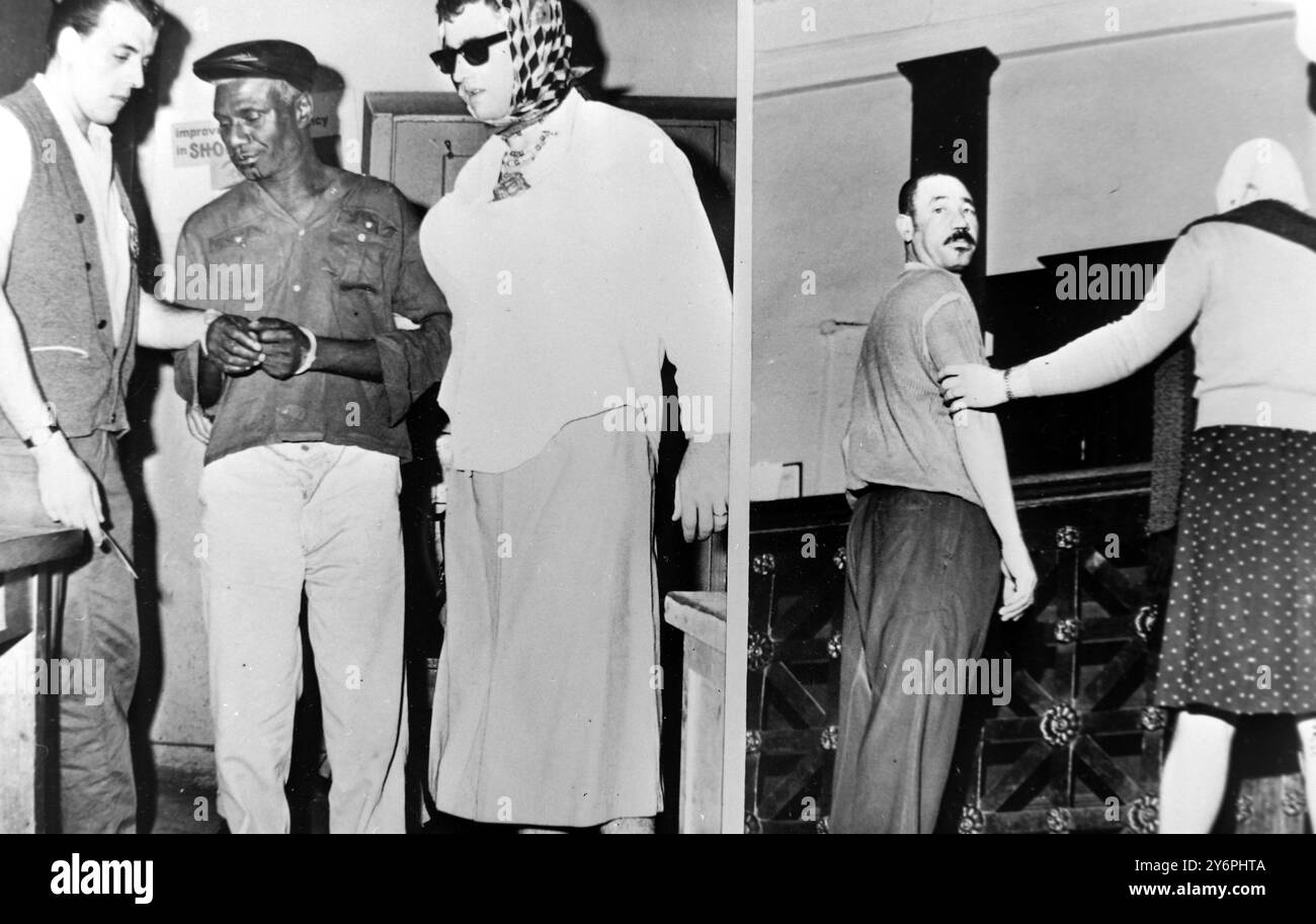 BAILEY FRED STITT JAMES TRANSVESTITES / ; 24 AUGUST 1962 Stock Photo ...