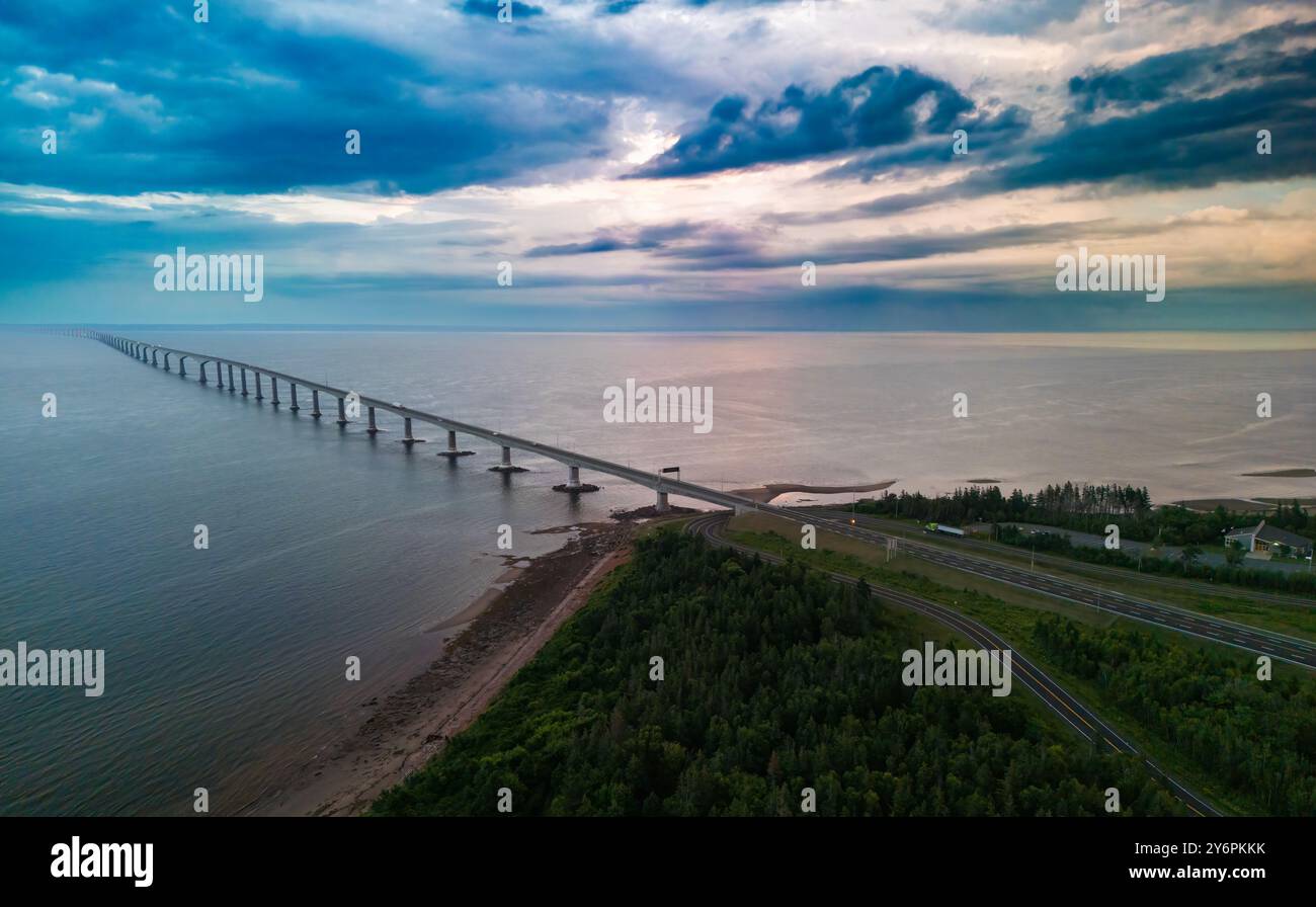 Confederation Bridge (French: Pont de la Confédération) is a box girder ...