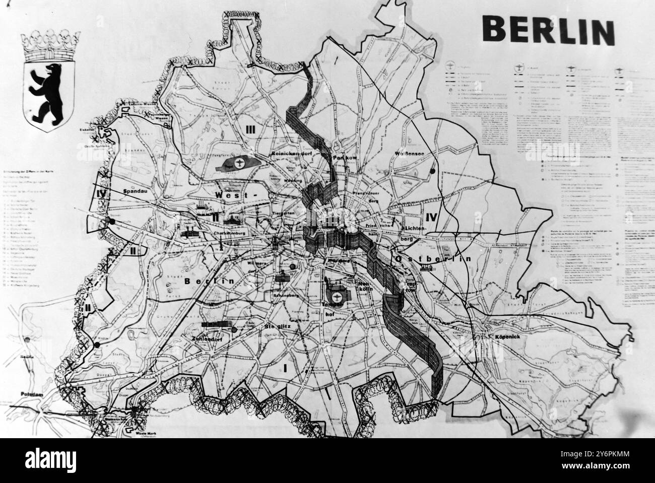 Divided city Black and White Stock Photos & Images - Alamy