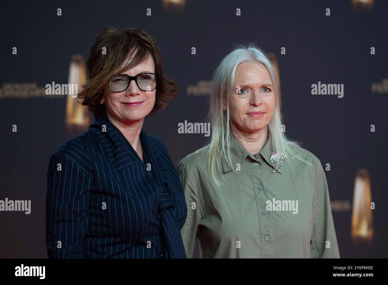 from left: Sabine de MARDT, producer, and Annette HESS, author, red ...