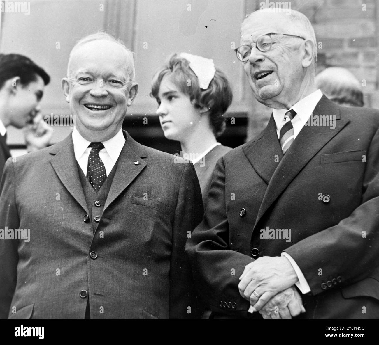 DWIGHT EISENHOWER WITH KING GUSTAF OF SWEDEN ; 2 AUGUST 1962 Stock ...