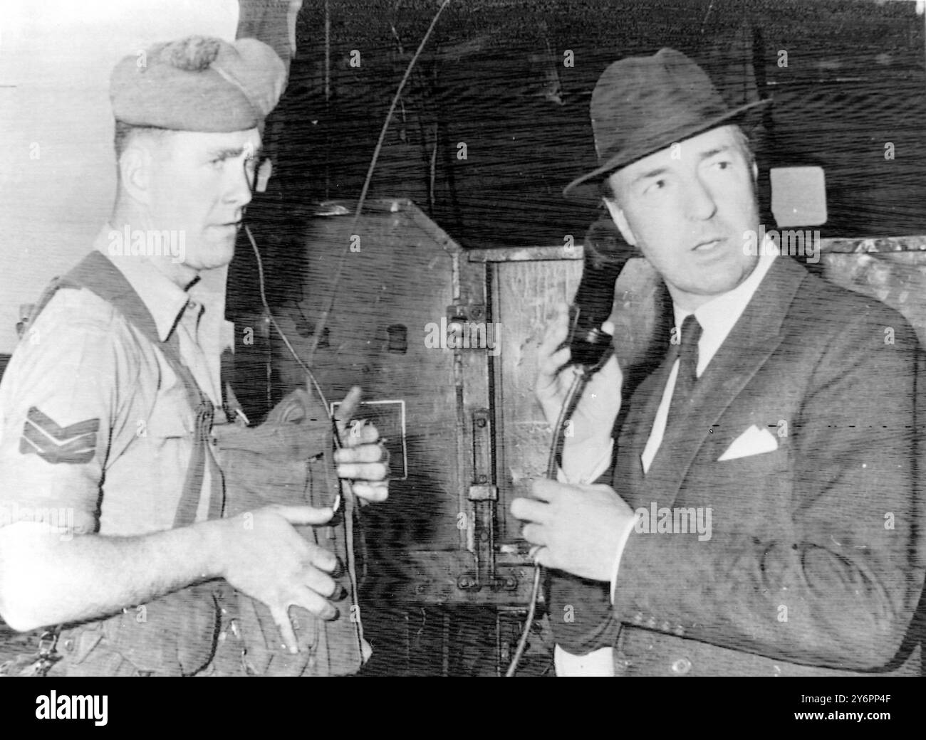 COLONEL KETTLES A R AND GENERAL JAMES CASSELS WITH JOHN PROFUMO / ; 30 ...