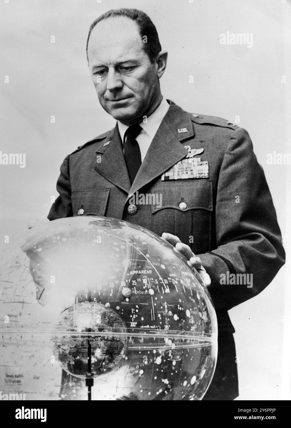 US AIR FORCE CHARLES YEAGER COL AWARDED NEW COMMANDANT ; 30 JULY 1962 ...