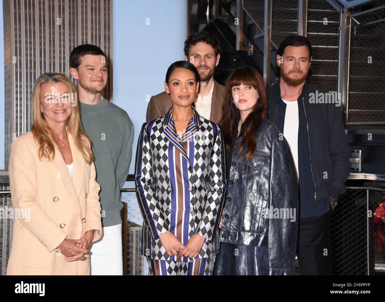 NEW YORK, NY: SEPTEMBER 26: Charlotte Brändström, Robert Aramayo ...