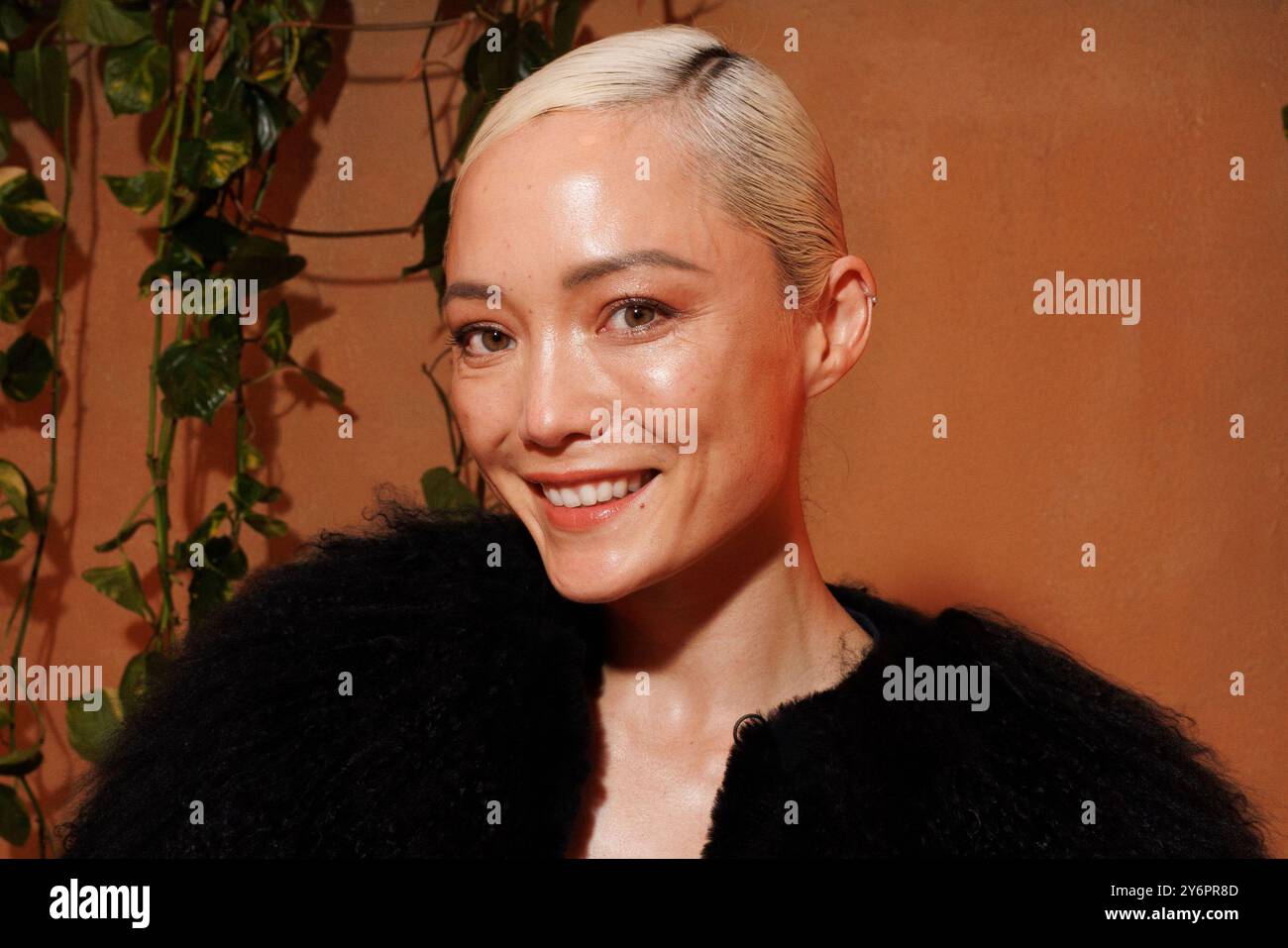 Pom Klementieff attends the Chloe Spring/Summer 2025 collection ...