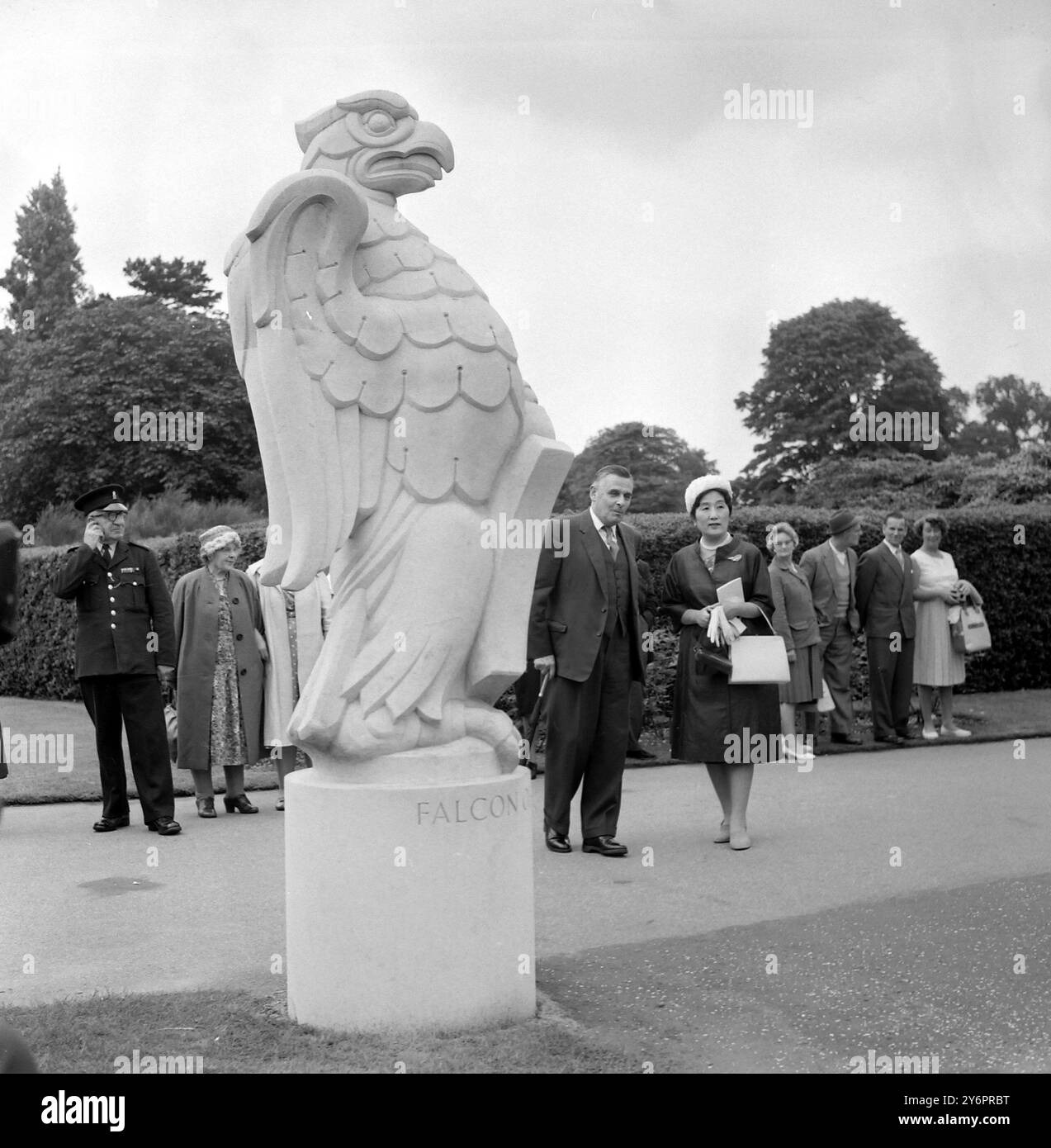 PRINCESS CHICHIBU OF JAPAN AT KEW GARDENS IN LONDON ; 27 JULY 1962 ...
