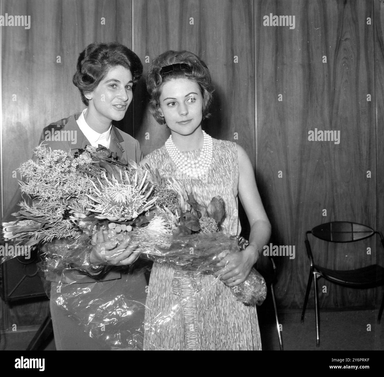 ANNE BRUNO AND ANNEKE ENGLEBRECHT A MISS TEENAGER / ; 26 JULY 1962 ...