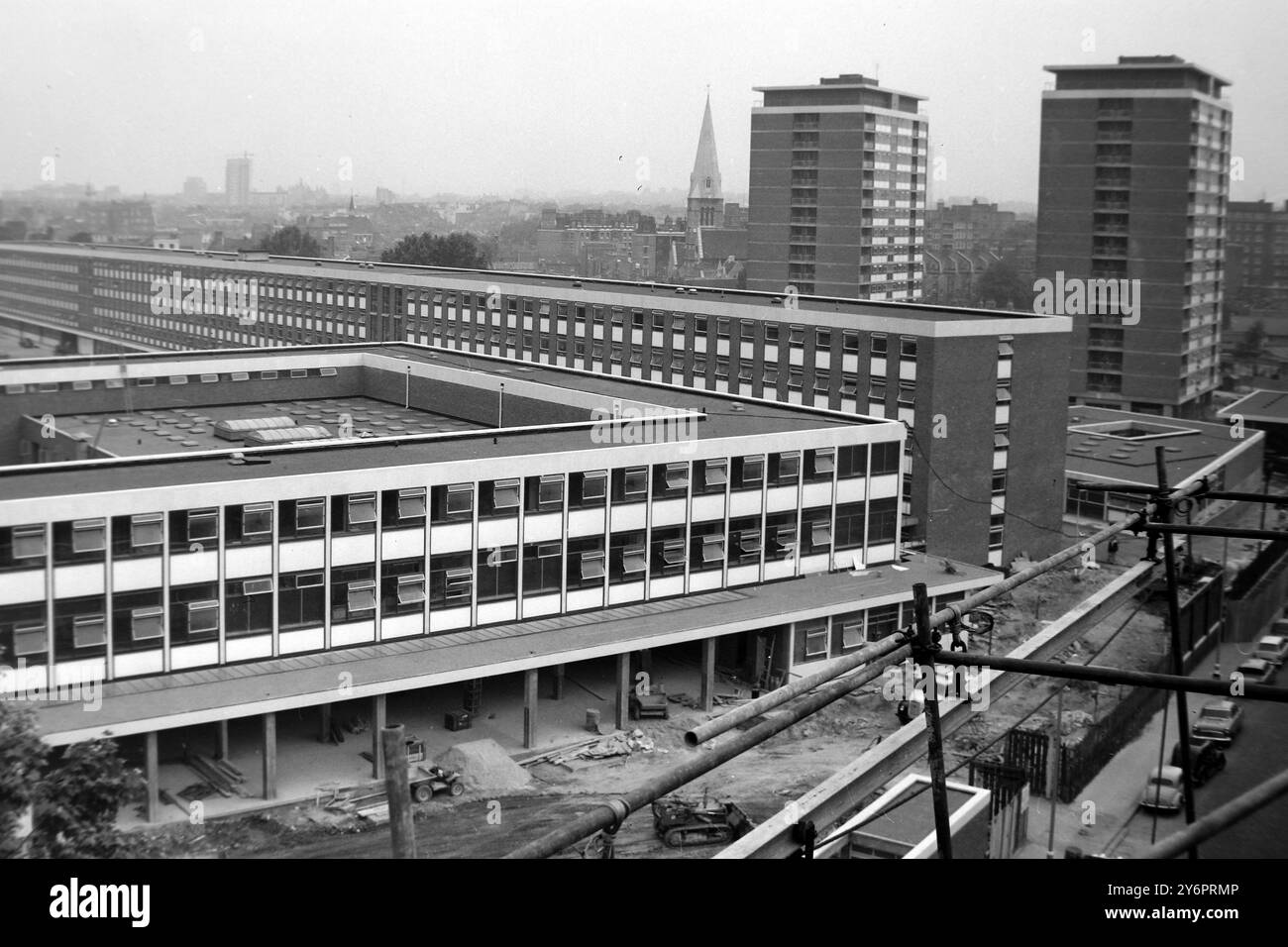 BRITISH ARMY BARRACKS GENERAL VIEW IN LONDON ; 25 JULY 1962 Stock Photo ...