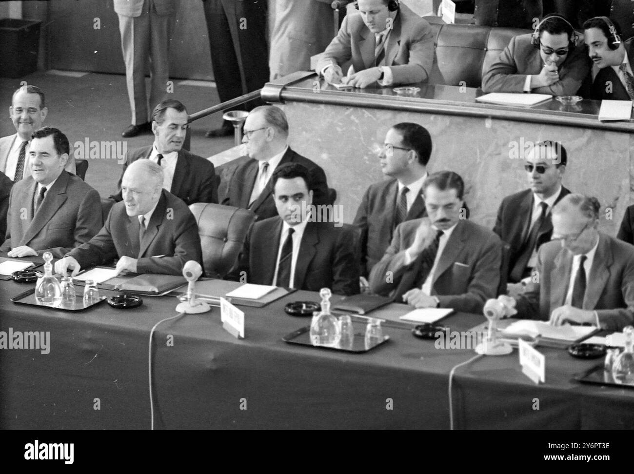 BRITISH FOREIGN SECRETARY LORD HOME AT GENEVA CONFERENCE / ; 24 JULY ...