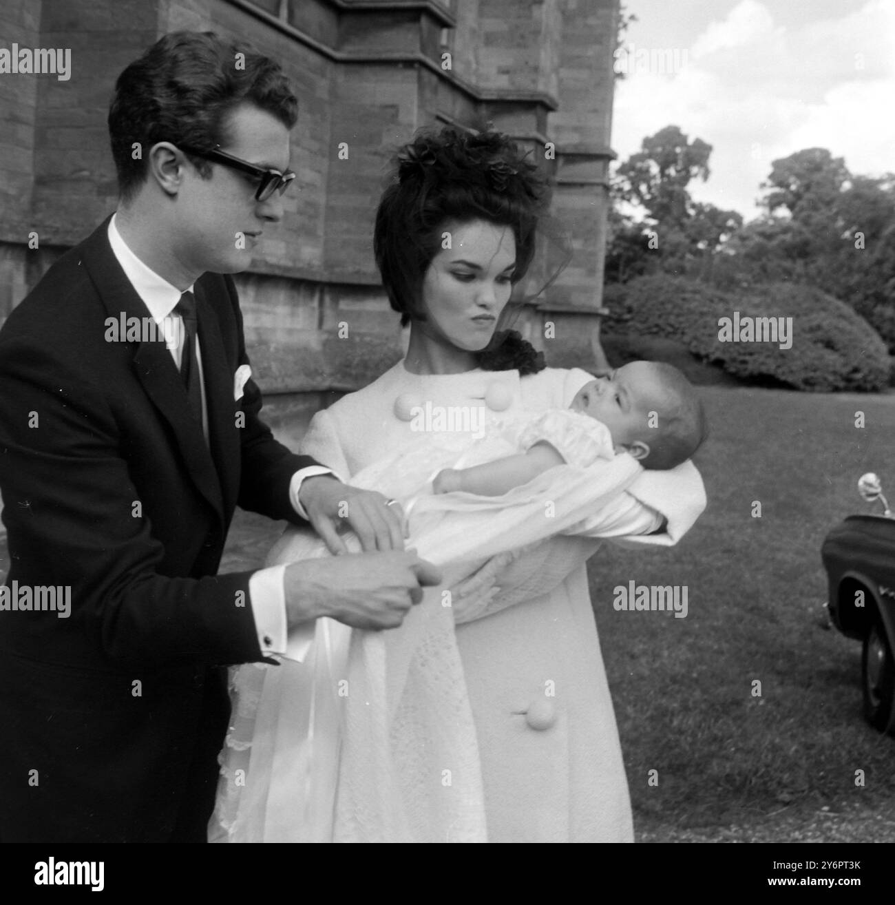 LORD HOWLAND CHRISTENING WITH MOTHER ; 23 JULY 1962 Stock Photo - Alamy