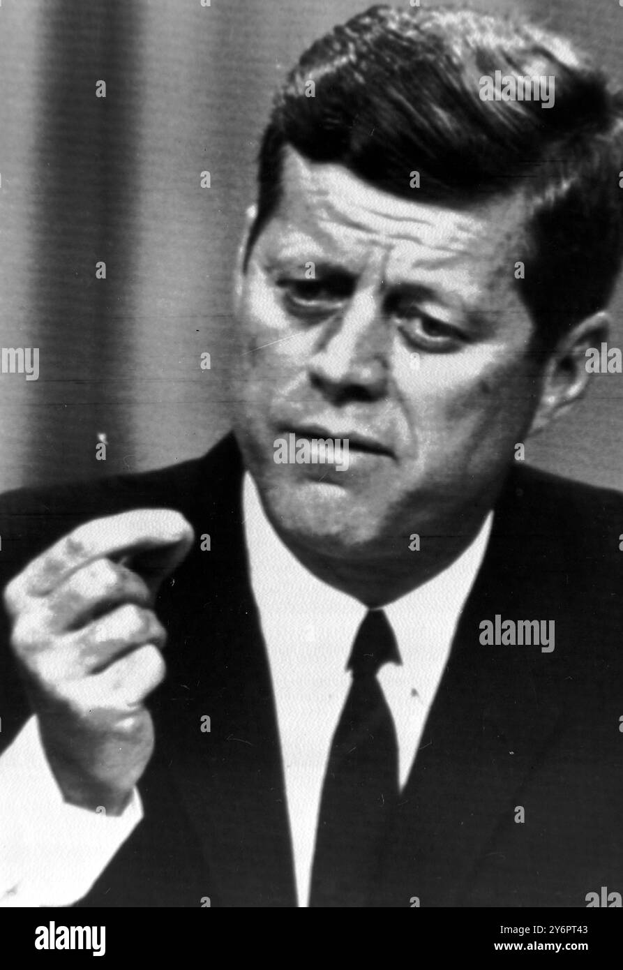 US AMERICAN PRESIDENT JOHN F KENNEDY EUROPEAN COUNTRIES BROADCAST ...