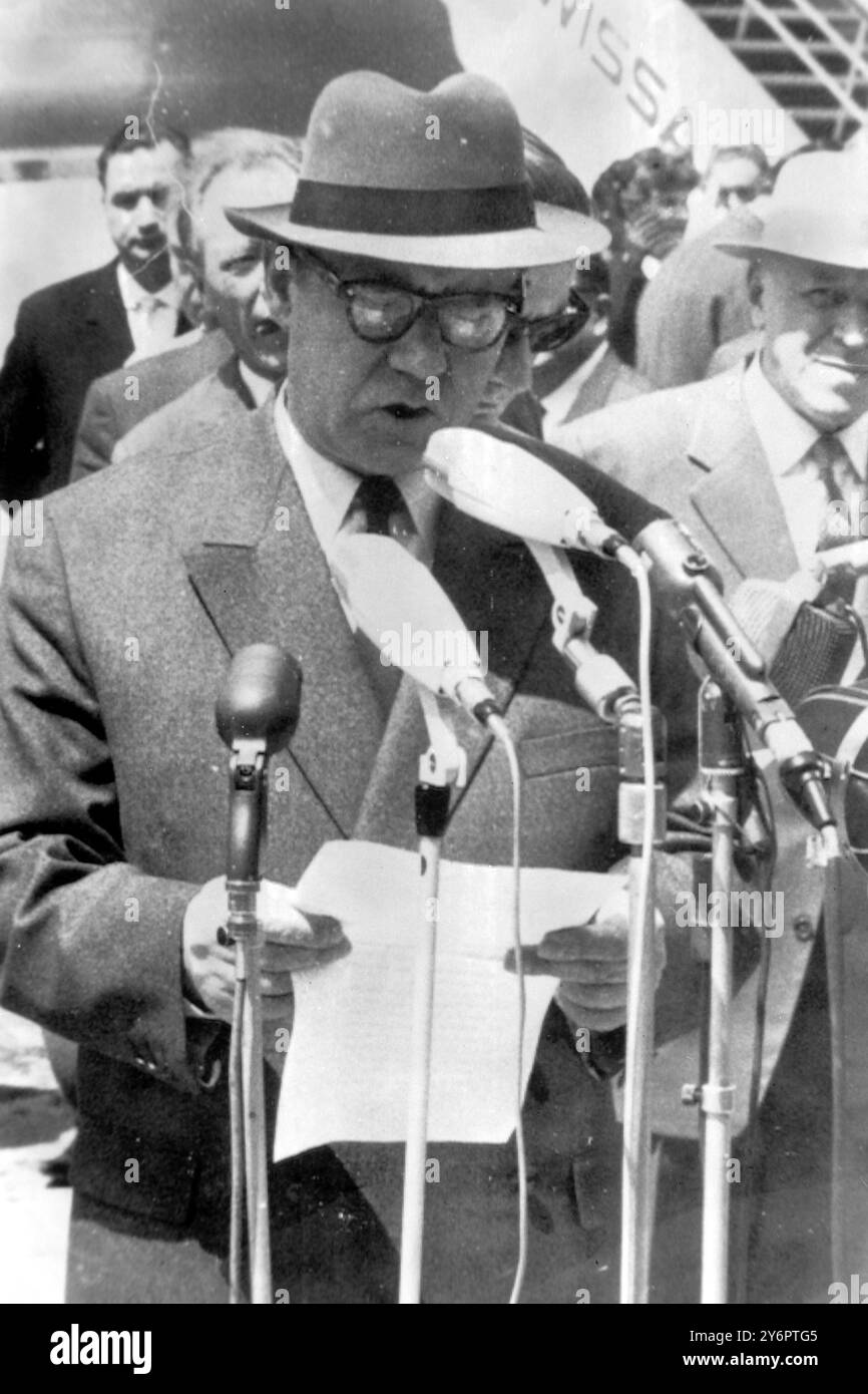 Andrei gromyko 1962 hi-res stock photography and images - Alamy