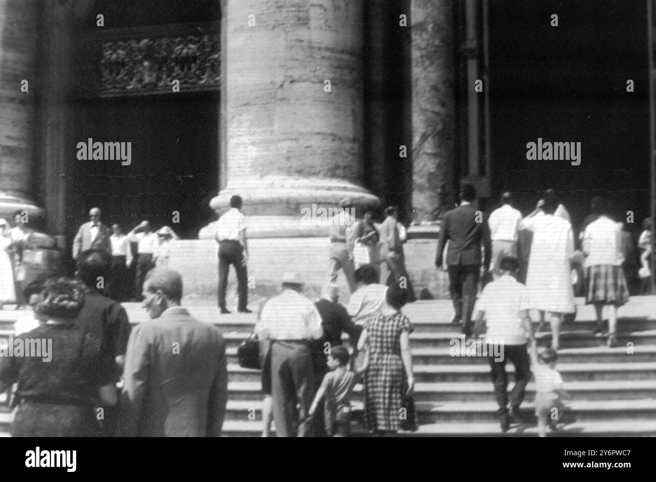 VATICAN CITY BOMB EXPLODED IN ROME ; 15 JULY 1962 Stock Photo - Alamy