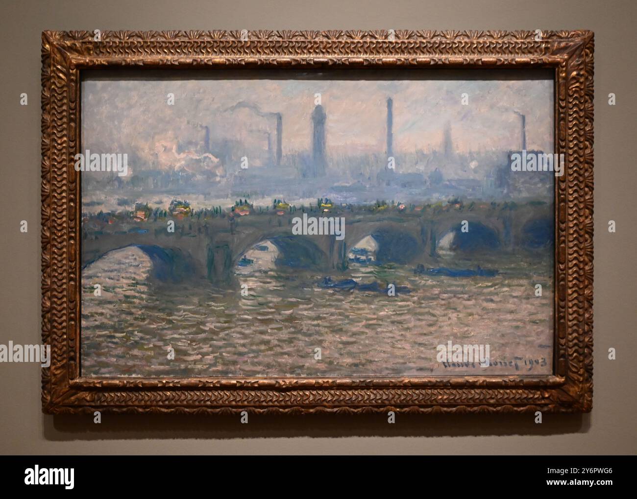 The Griffin Catalyst Exhibition ,Monet and London .Views of The Thames ...