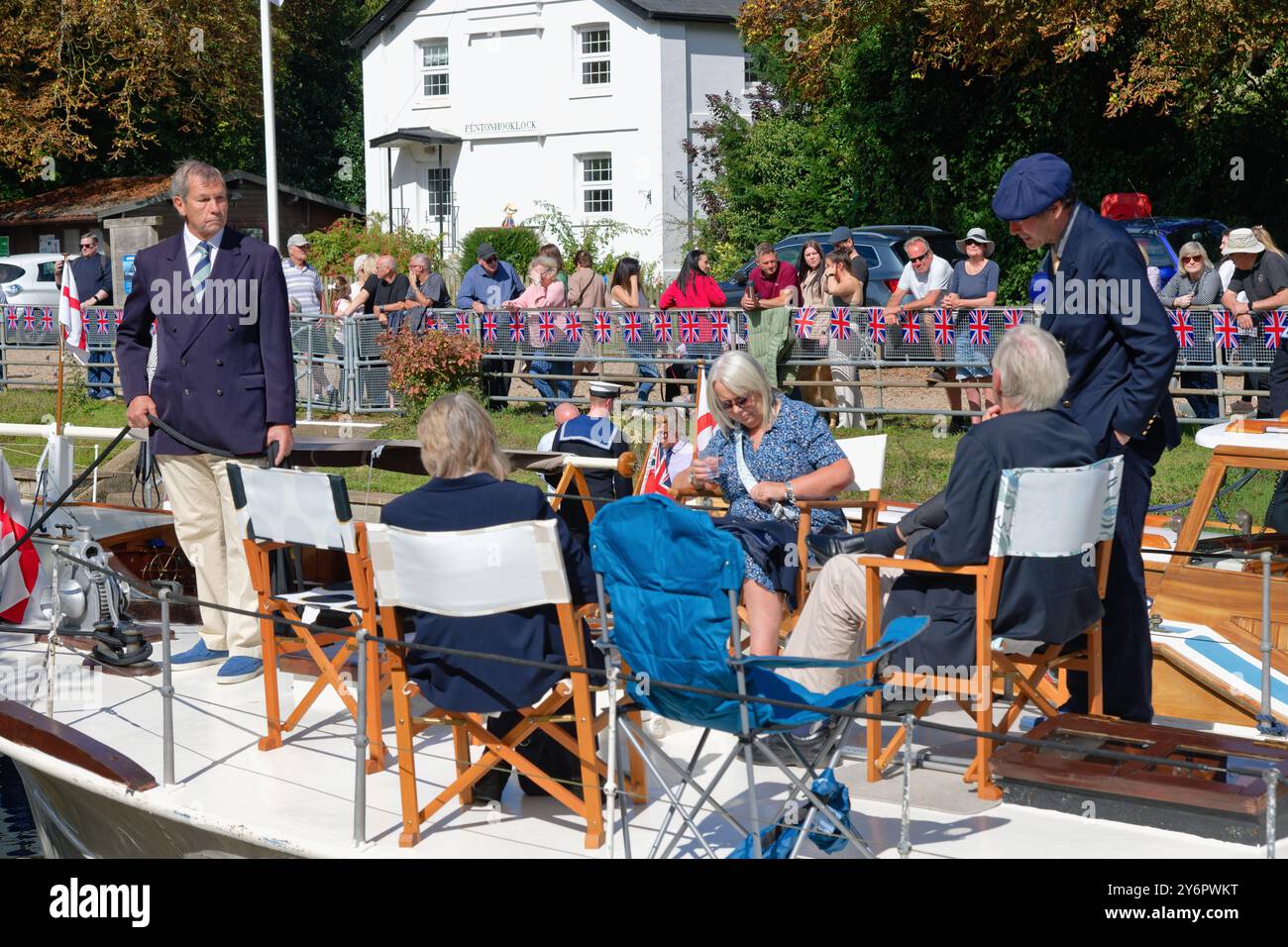 The ADLS, Association of Dunkirk Little Ships, Veterans Cruise passing ...