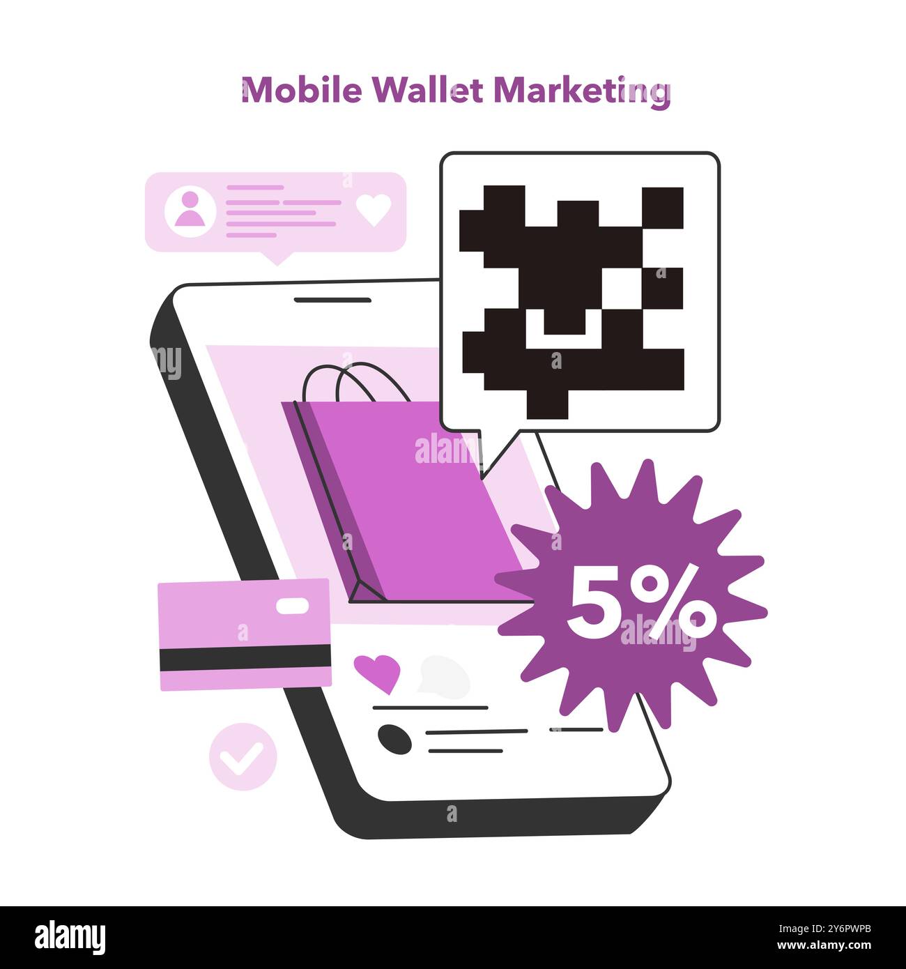 Customers engage Stock Vector Images - Alamy