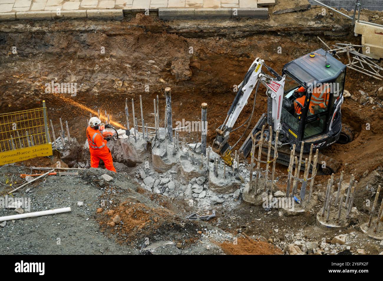 York Station Gateway Project (road improvements, demolition work, men ...